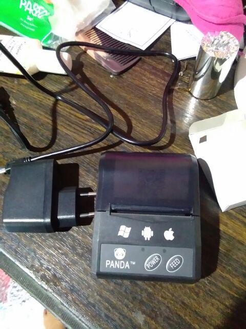 MINI PORTABLE PRINTER PPOB/KASIR 58MM THERMAL PANDA-R58B(USB+BLUETOOTH) | Shopee Indonesia