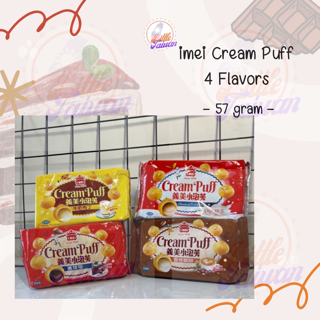 Jual I-Mei Cream Puff 57g | Shopee Indonesia
