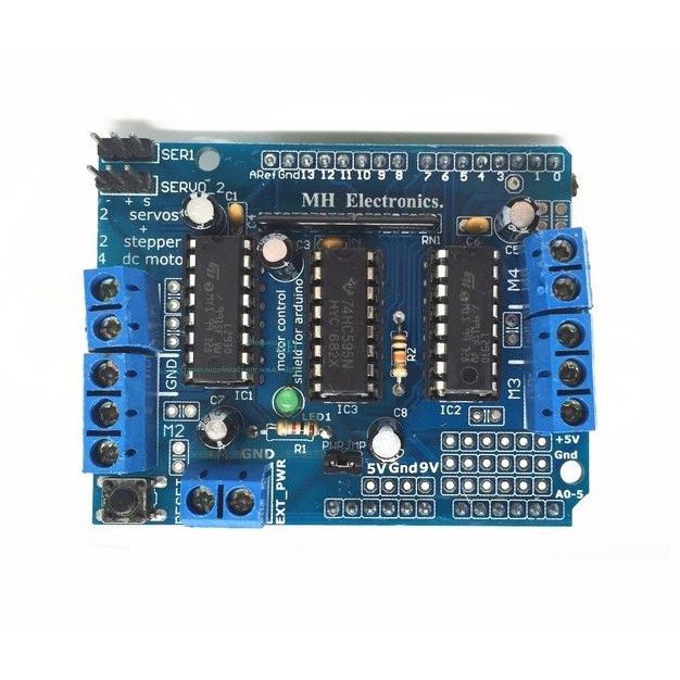 Jual L293D Motor Driver Shield For arduino beetron65 Kualitas Baik ...