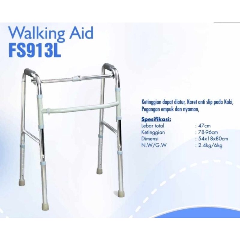 Jual Walker FS913L / Walker Alat Bantu Jalan Lansia Manula / Walker ...