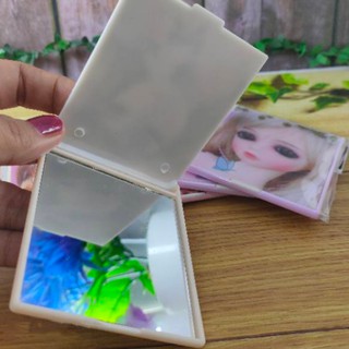 Jual Kaca Cermin dandan rias gambar 3D / Cermin lipat motif barbie 3D ...