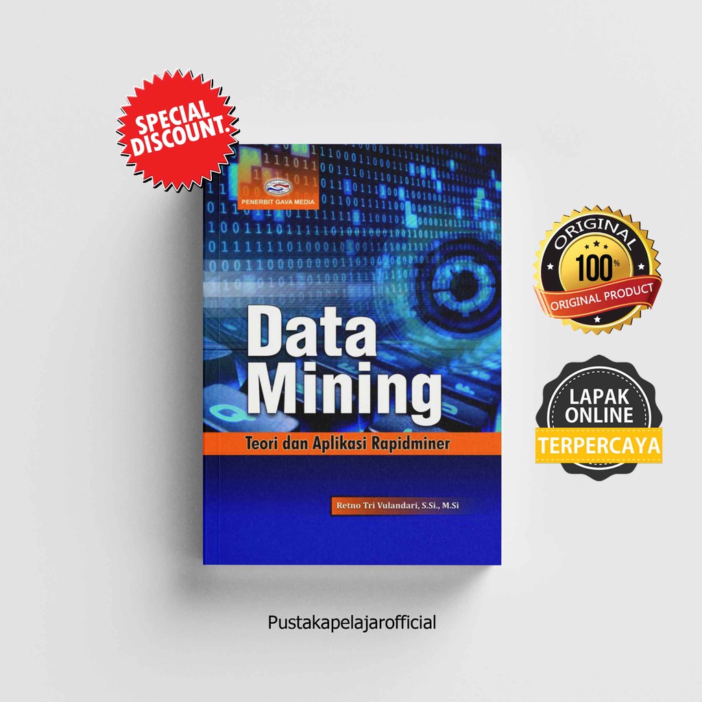 Jual Buku Original Data Mining Teori dan Aplikasi Rapidminer- Retno Tri ...