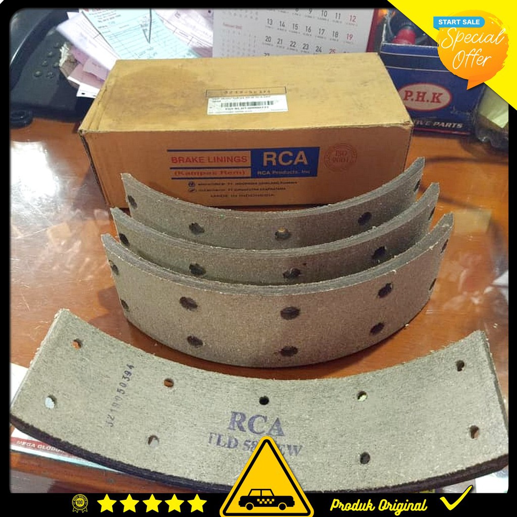 Jual Rca Brake Lining / Kampas Rem Depan Belakang Isuzu Elf Nkr58 ...