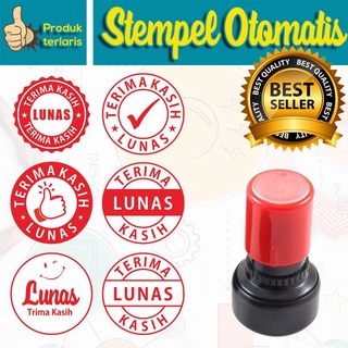 Jual Stempel Lunas / Stempel Toko / Stempel Lunas Bulat | Shopee Indonesia