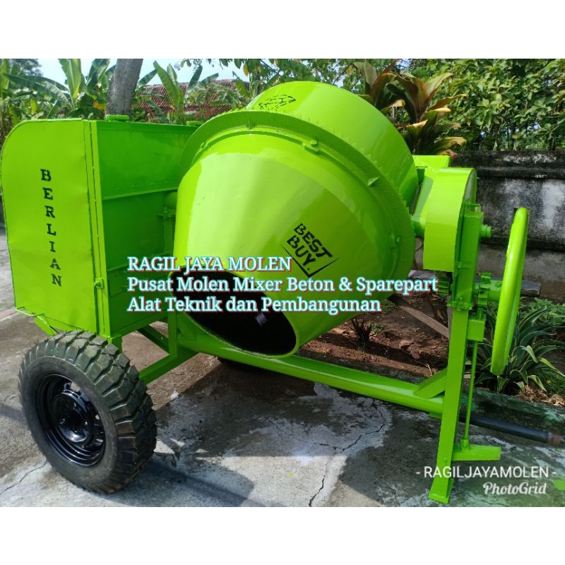 Jual Mesin Mixer Molen Cor Beton/ Molen Cor Beton Semen/ Mesin Molen Cor Basah/ Mesin Cor Molen ...