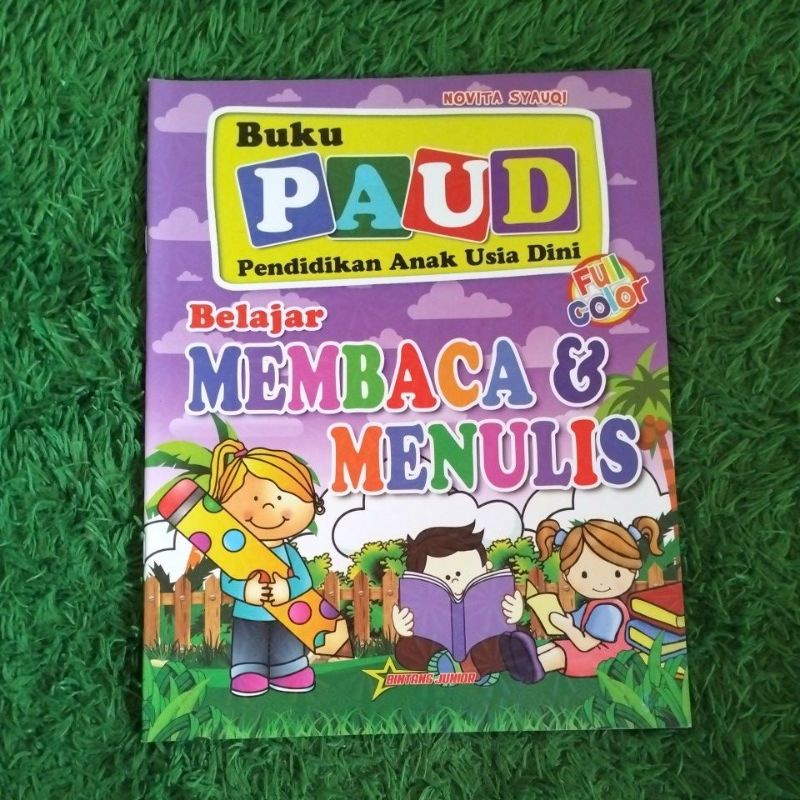 Jual ORIGINAL BUKU PAUD & TK BELAJAR MEMBACA DAN MENULIS FULL COLOR ...