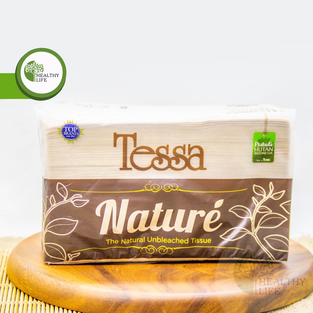 ( GROSIR ) TISSUE TESSA NATURE NAPKIN / UNBLEACHED TISSUE TERMURAH ...
