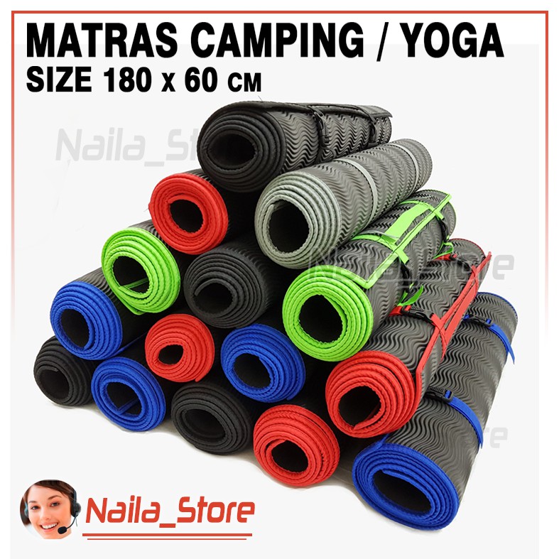 Matras Camping Matras Alas Yoga Murah Berkualitas | Shopee Indonesia
