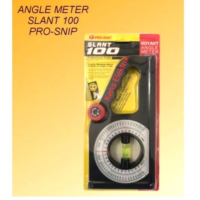 Jual B2B3012 Angle Angel Meter Slant 100 Prosnip Alat Ukur Kemiringan ...
