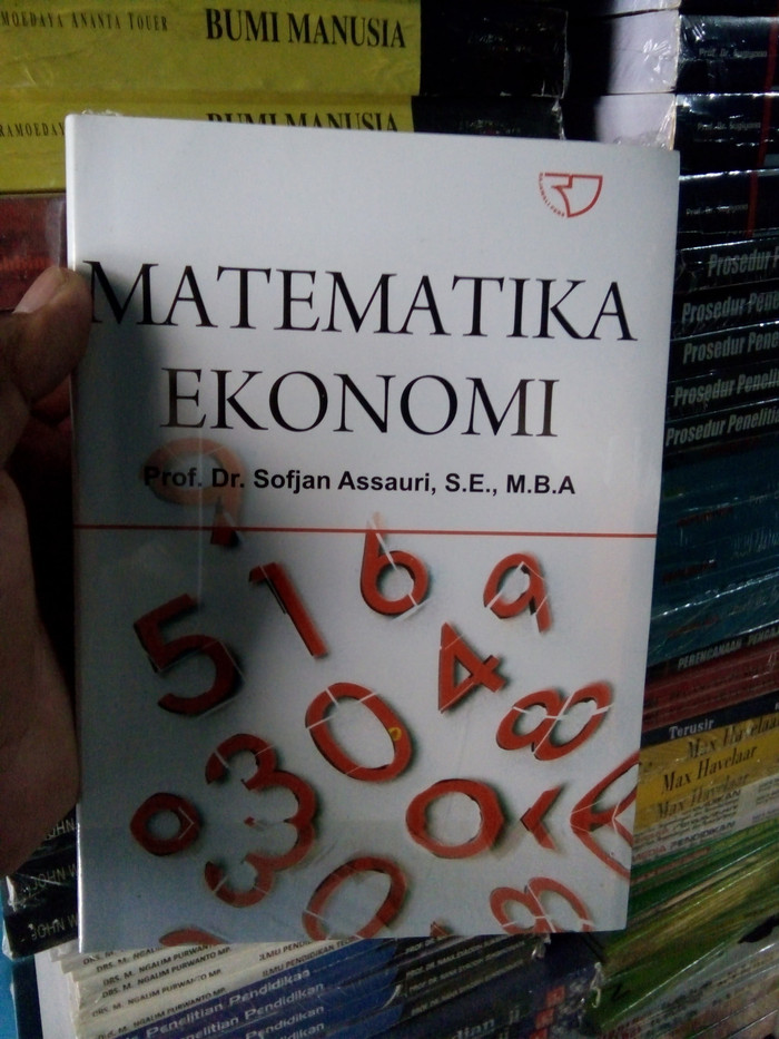 Jual -- MATEMATIKA EKONOMI BY SOFJAN ASSAURI (SOFYAN ASSAURI) | Shopee Indonesia
