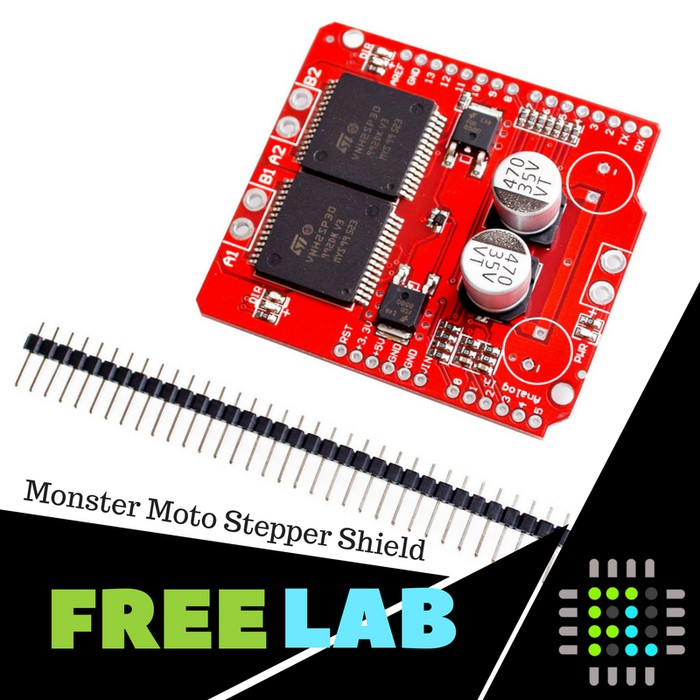 Jual Monster Moto Dual Motor Driver Shield VNH2SP30 30A | Shopee Indonesia