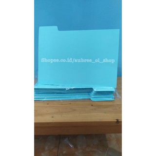 Jual Folder arsip, Map Arsip Tanpa Linen Pembatas (Isi 1 Plastik=100 Folder/Map) Indonesia ...