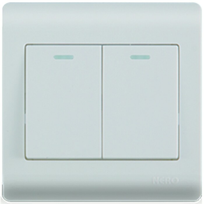 Jual Saklar - Perlengkapan Listrik - Saklar Broco Nero Saklar 2 Gang 1 ...