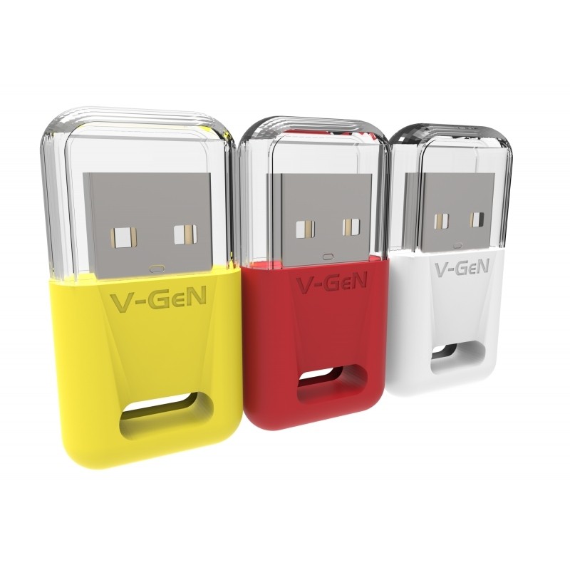 Jual Flashdisk V-Gen Vgen Atom 8GB 16GB 32GB USB 2.0 Warna Warni.Gojek ...