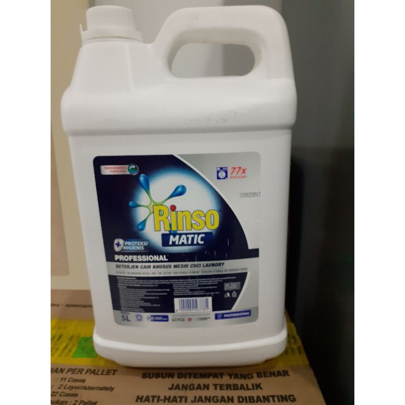 Jual Rinso matic cair profesional 4,5L | Shopee Indonesia