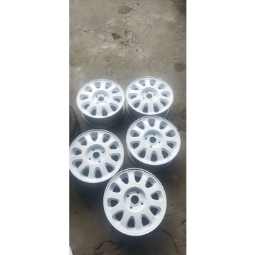 Jual Velg Mobil Rally Look OEM ORIGINAL Mazda Lantis R14 Hole 4x100 Brio Calya Sigra Ayla Agya ...