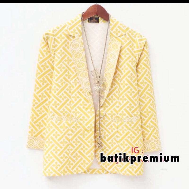 Jual BATIK PREMIUM OUTER BLAZER | Shopee Indonesia