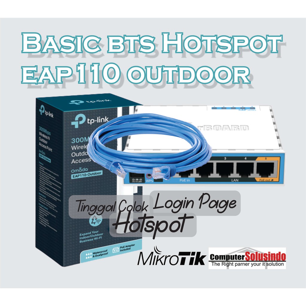 Paket Basic BTS Hotspot Siap Pakai untuk RTRWNET Full Setting | Shopee ...