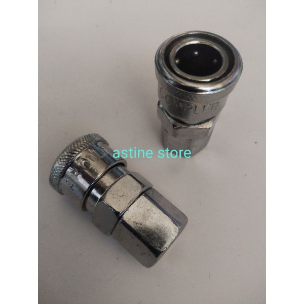 Jual Quick coupler SF40 copler-kopler-coupler angin Drat dalam 1/2 inch ...