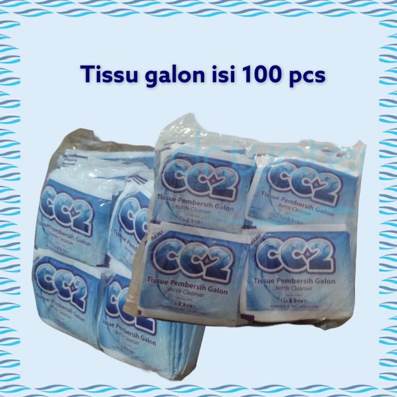 Jual TISSUE BASAH GALON MENGANDUNG ALKOHOL UNTUK STERILISASI PER 100PCS ...