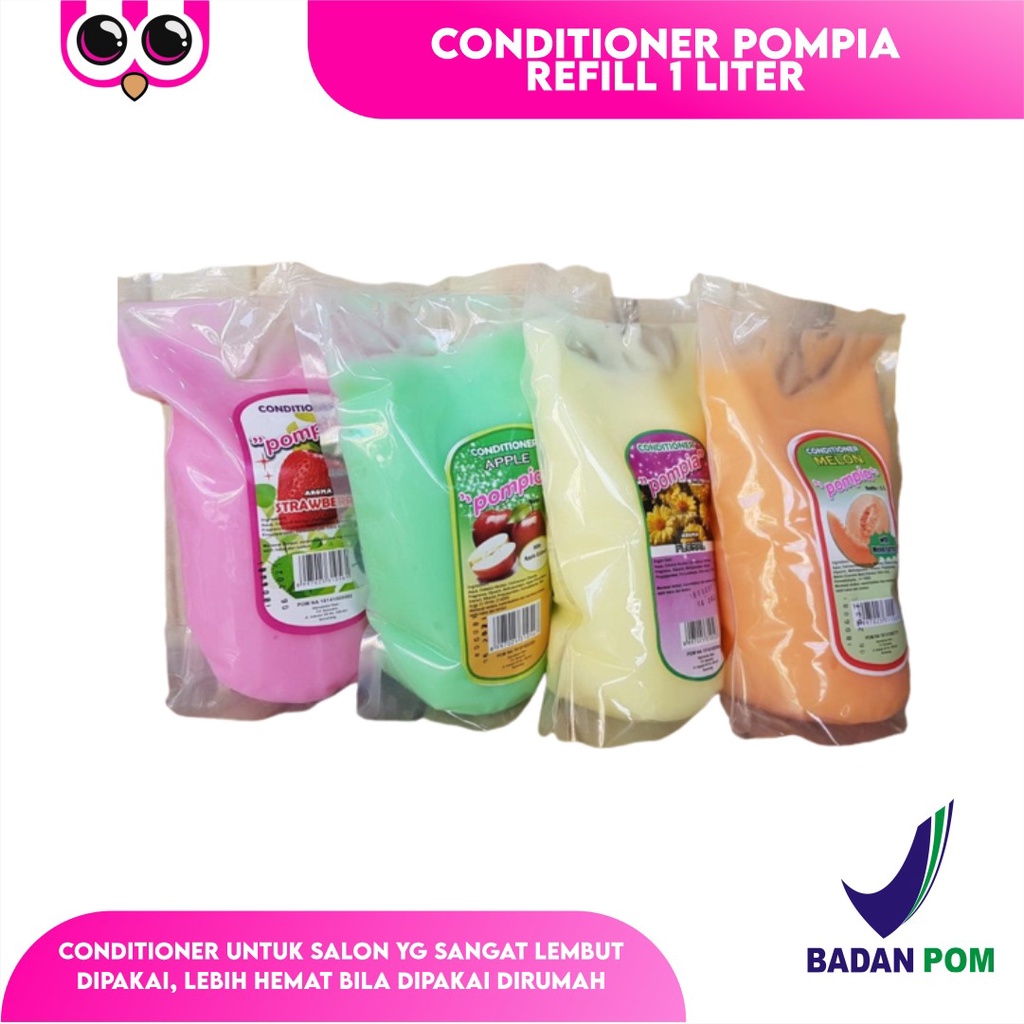 Jual CONDITIONER POMPIA 1 LITER / KONDISIONER | Shopee Indonesia