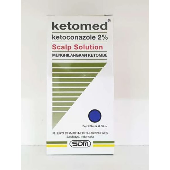 Jual Ketomed Shampoo atau Scalp Solution 60mL (SDM) | Shopee Indonesia