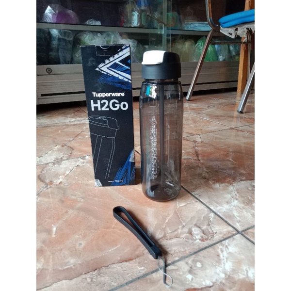 Jual H2GO bottle tupper botol minum 750 ml | Shopee Indonesia