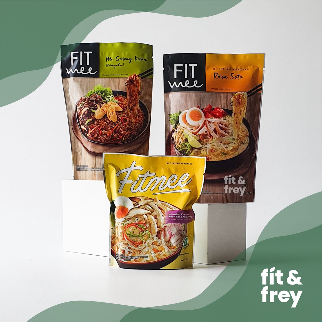 Jual FITMEE Mie Instan Konnyaku - Rendah Kalori - Shirataki Noodle ...
