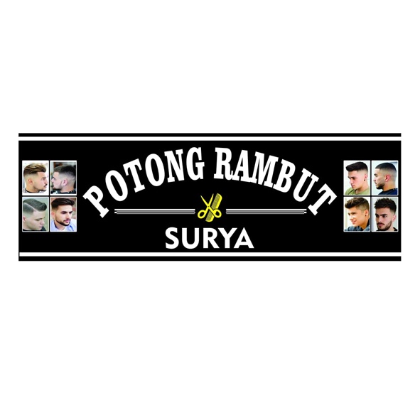 Jual Cetak Banner Spanduk Pangkas Rambut / Potong Rambut bisa ganti ...