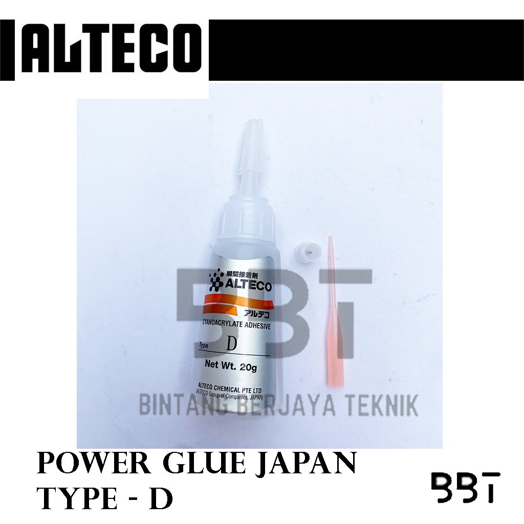 Jual Alteco Lem D Jepang / Alteco Japan / Lem Besi / Instant Glue / Power | Shopee Indonesia