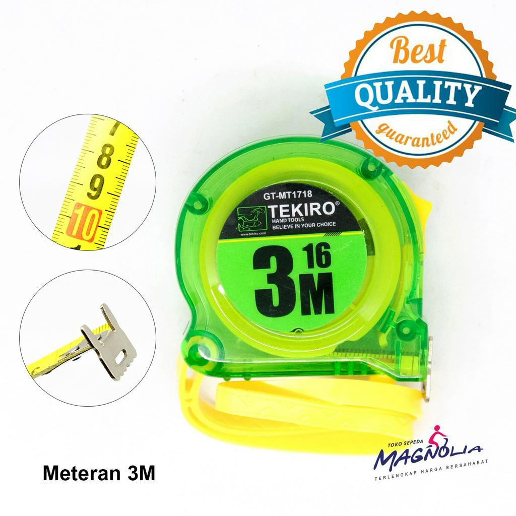 Jual Meter Meteran 3M Dual Hook Kuat Awet Merk Tekiro | Shopee Indonesia