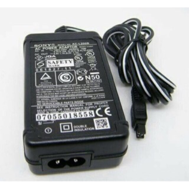 Jual Adaptor sony ac-l200/l200b charger for handycam hc/dvd series ...