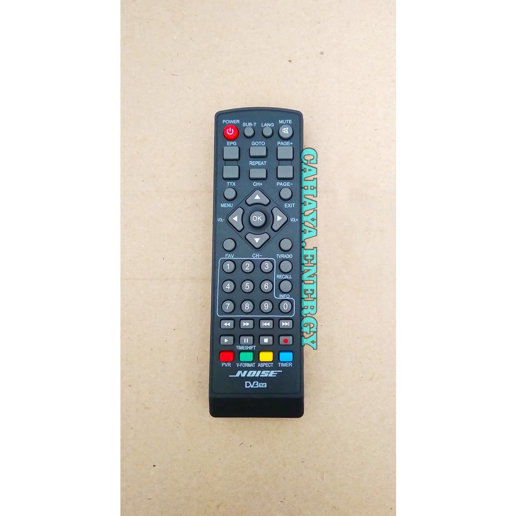 Jual Remote STB DVB-T2 Universal NOISE Remote Multi Set Top Box ...