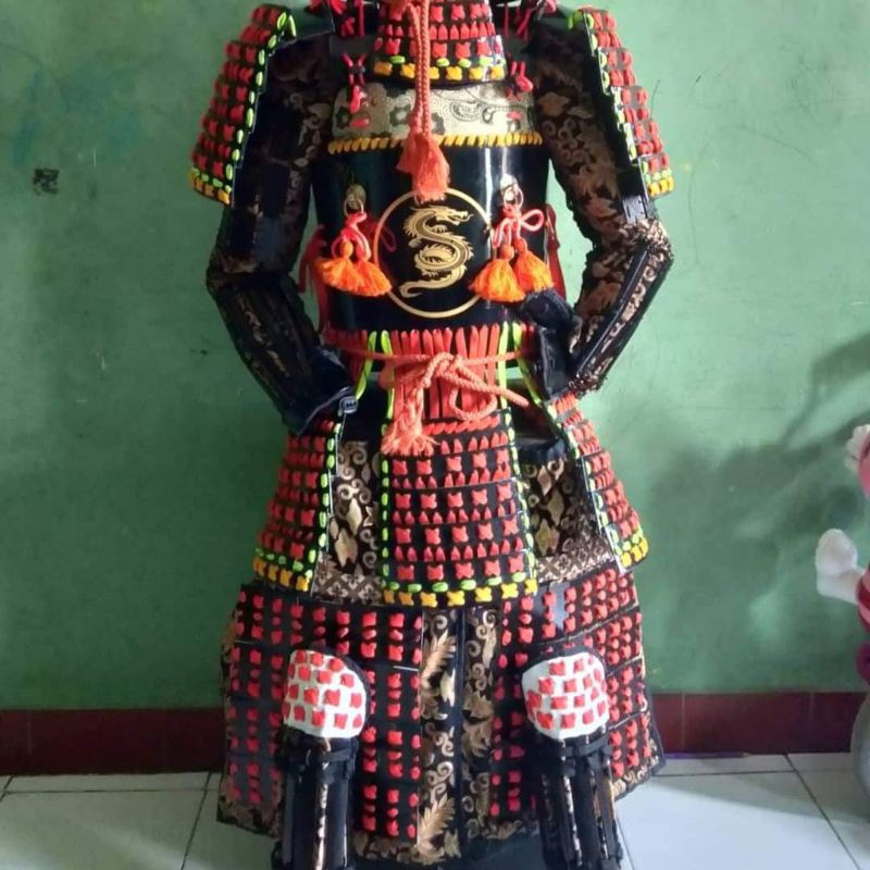 Jual YOROI bahan PVC armor pelindung samurai jepang, untuk cosplay dan ...