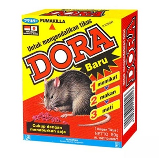 Jual racun tikus obat tikus dora pembasmi hama 50g | Shopee Indonesia