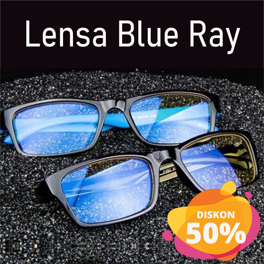 Jual Lensa Blue Light / Blue Ray / Anti Sinar Biru Indonesia|Shopee ...