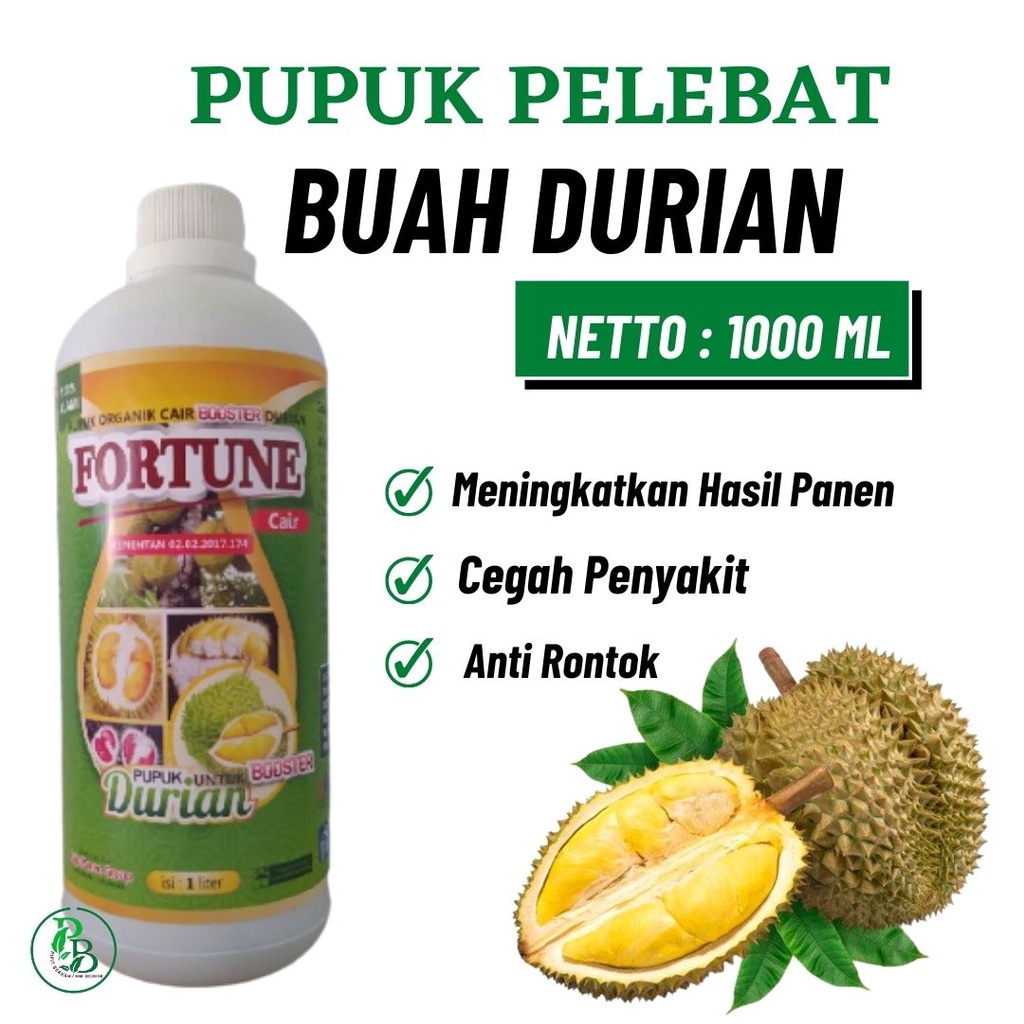 Jual Pupuk Buah Durian Agar Berbuah Lebat, BOOSTER DURIAN CAIR MONTONG | Shopee Indonesia