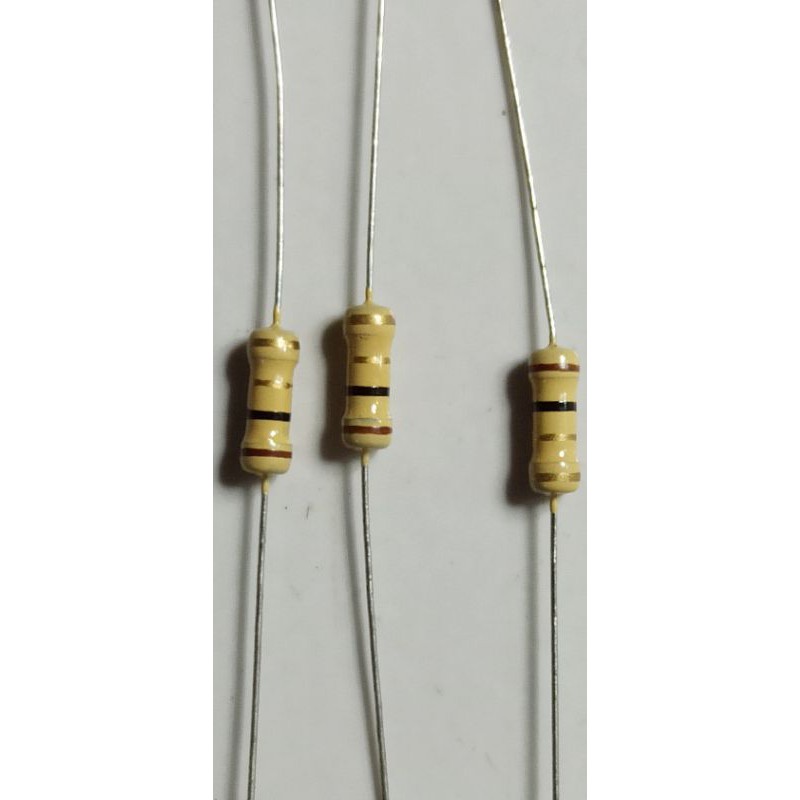 Jual resistor 1 ohm 1/2w per 10 pcs | Shopee Indonesia