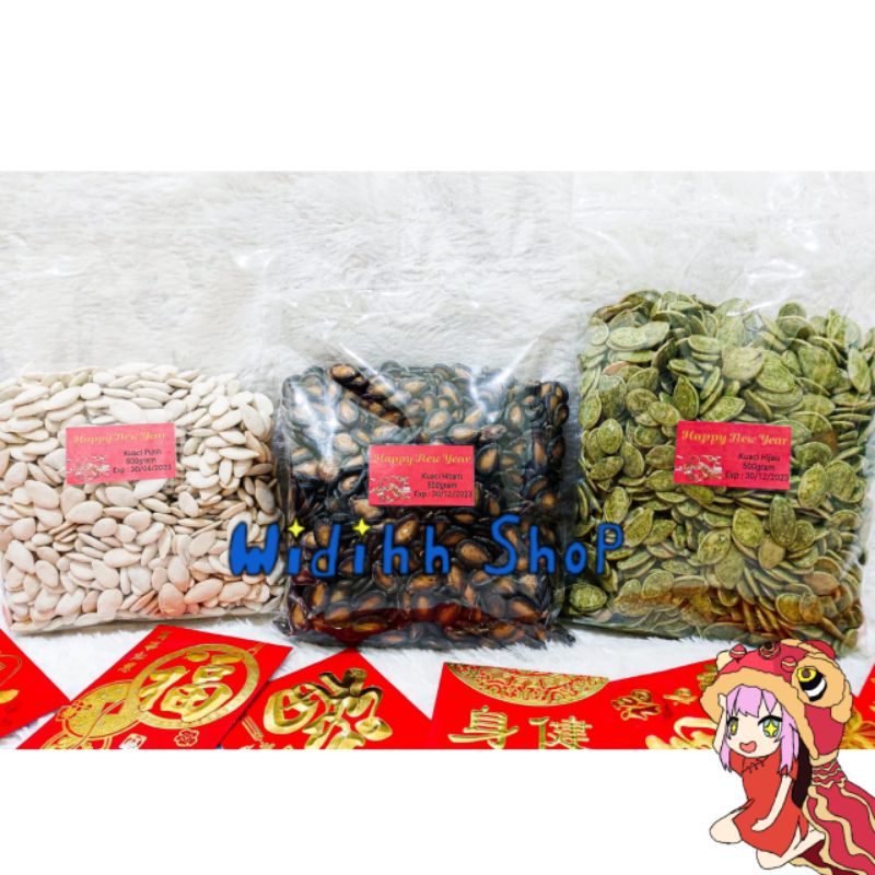 Jual Kuaci Premium Malaysia 500gram / Kuaci Hitam Black Seed / Kuaci ...