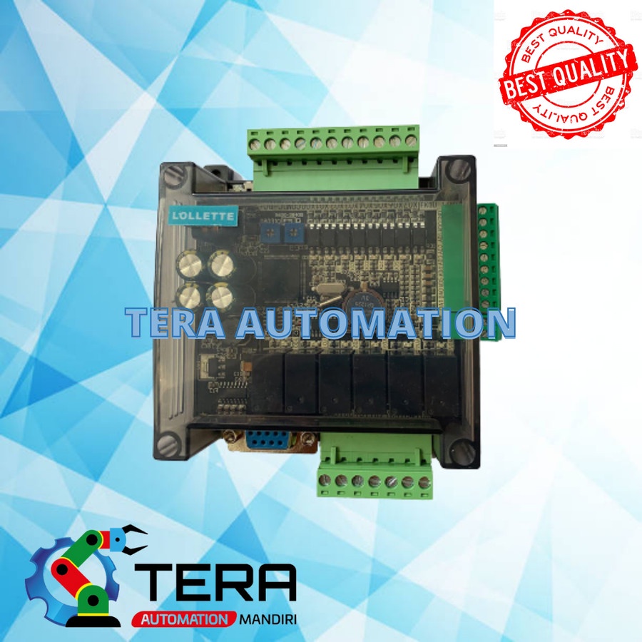 Jual PLC FX3U 14MR 6AD 2DA RS232 RS485 Modbus RTU 24VDC PLC READY STOK ...