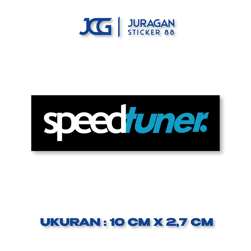 Jual Stiker Print Cut SPEEDTUNER Stiker Printing Laminasi Glossy Tahan ...