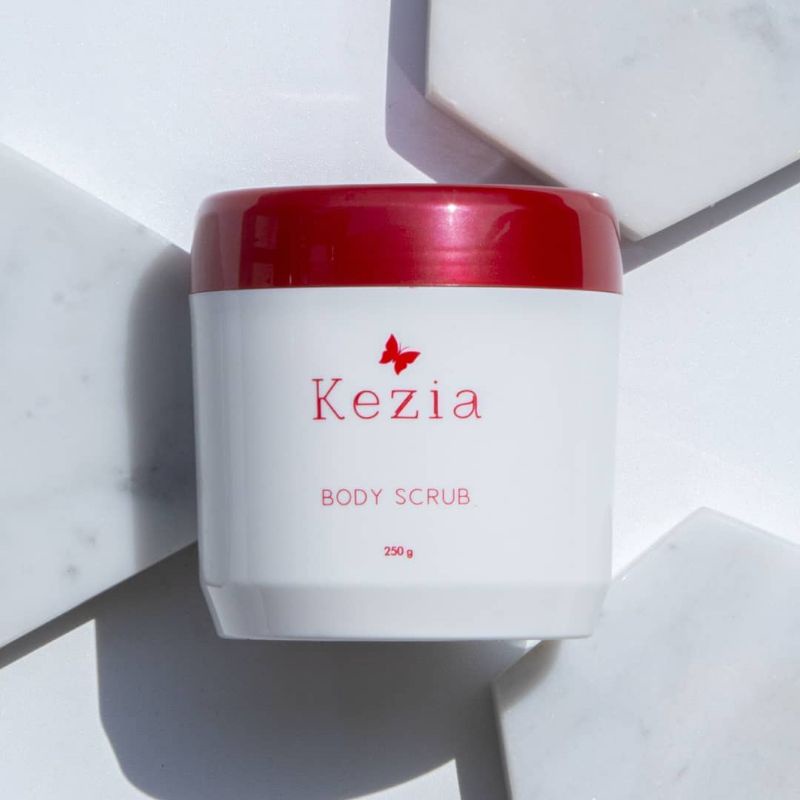 Jual skincare glowing Kezia body scrub | Shopee Indonesia