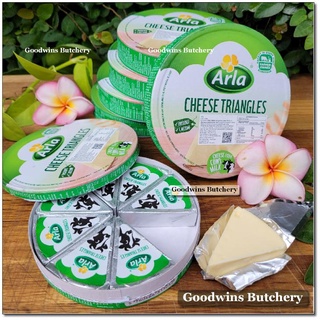 Jual ARLA Denmark Danish CHEESE keju Gouda Emmental Havarti Triangle ...