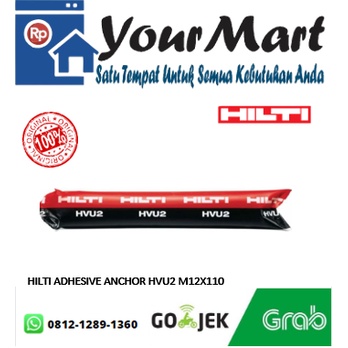 Jual HILTI Capsule Adhesive HVU2 M12x110 | Shopee Indonesia