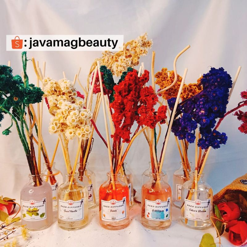 Jual REED DIFFUSER AROMATHERAPY | PARFUM PENGHARUM RUANGAN REED DIFUSER ...