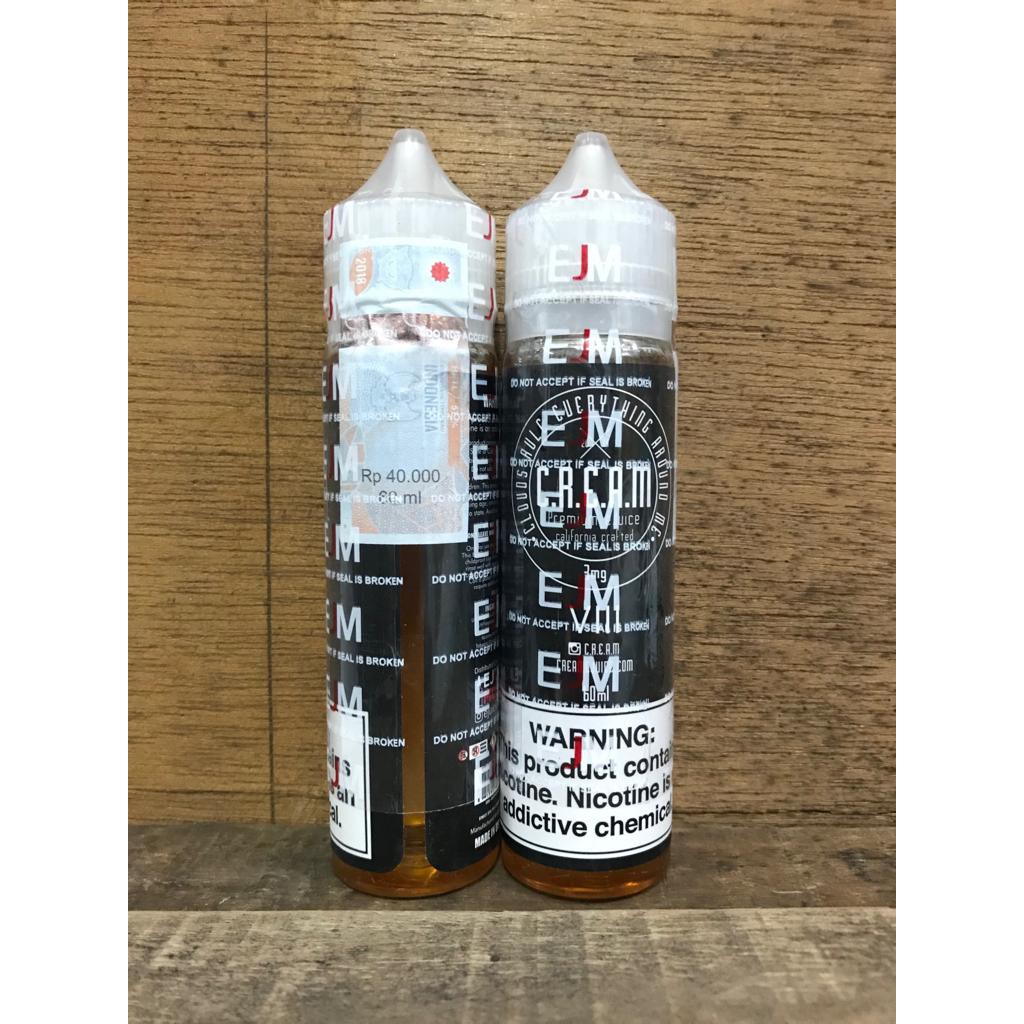 Jual EJM CREAM 8 VIII Strawberry Poundcake C.R.E.A.M USA LIQUID 3MG ...