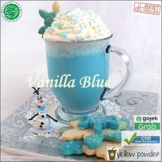 Jual BUBUK MINUMAN VANILLA BLUE POWDER DRINK 1KG/Bubuk Minuman rasa ...