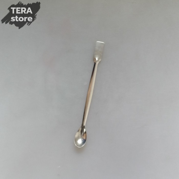 Jual Spatula laboratorium stainless steel 15 cm | Shopee Indonesia