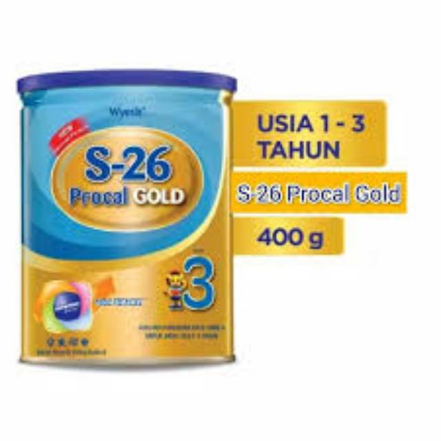Jual S26 procal gold tahap 3 400gr | Shopee Indonesia
