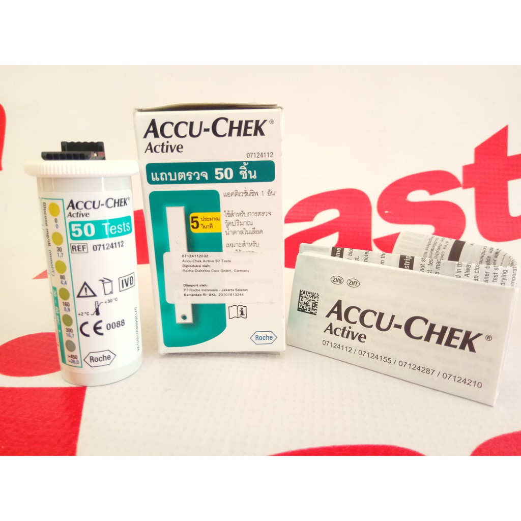 Jual Jual Refill Stik Stick Strip Accu Acchu Achu Acu Chek Check Cek ...
